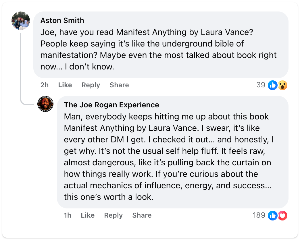 Manifest Anything by Laura Vance Part 1 + 2